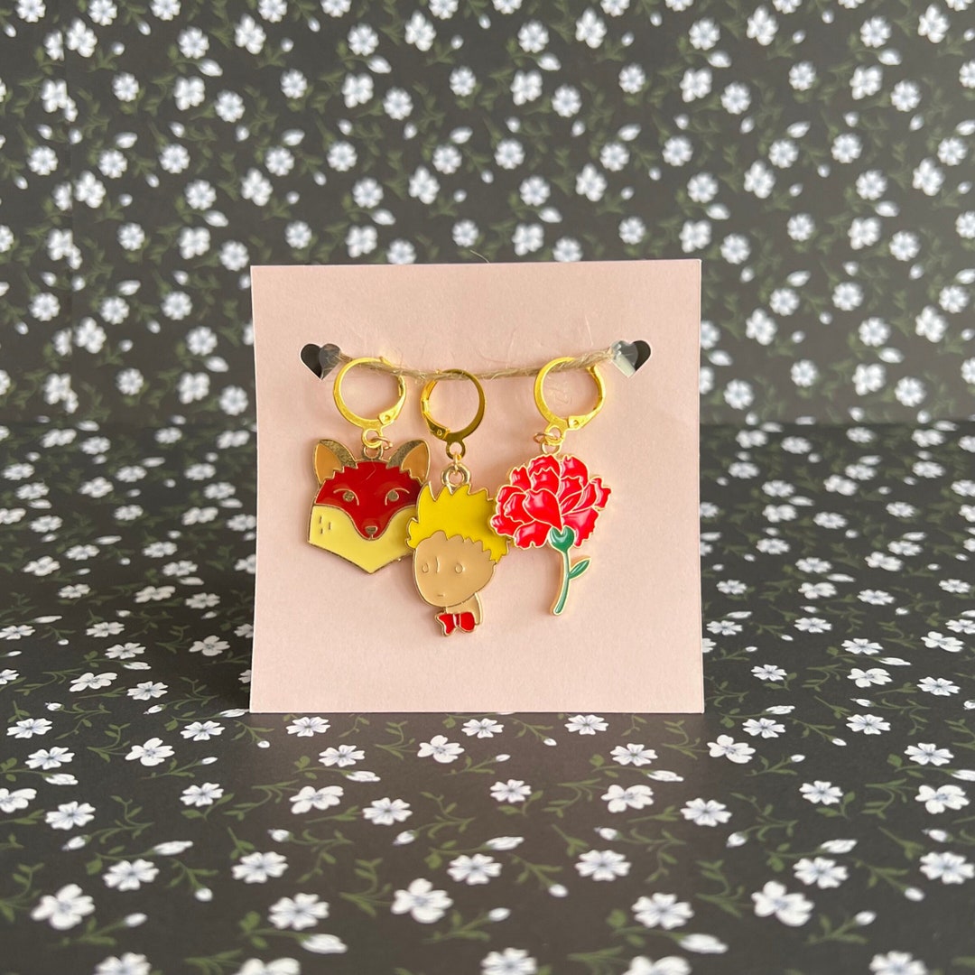 The Little Prince, Le Petit Prince Stitch Markers for Crochet and ...