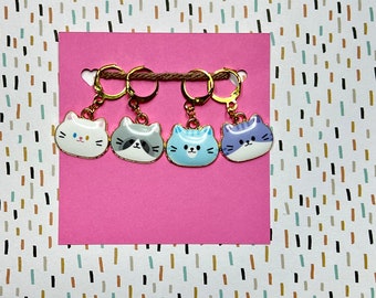 Hanging Cats Stitch Markers for Crochet and Knitting - Etsy