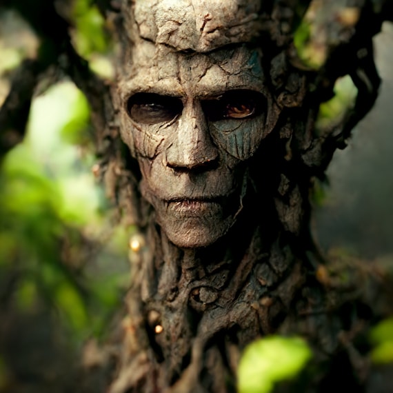 Living Tree Dnd Character Portrait Character Design Dnd - Etsy