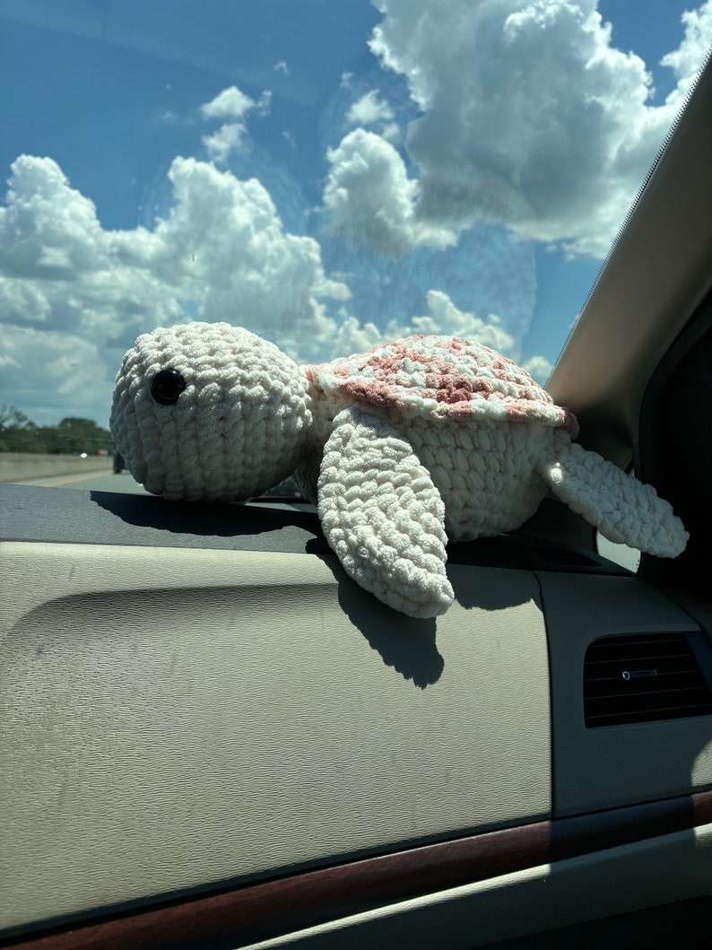 Crochet Sea Turtle, Soft, Comforting, Customizable Colors, Good for ...