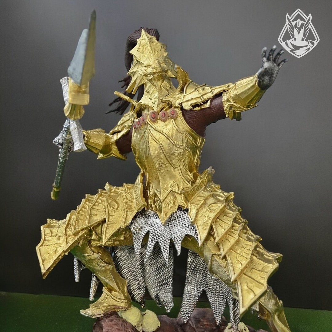 Dragon Slayer Ornstein Figure Dark Souls Statue Dark Souls Boss ...