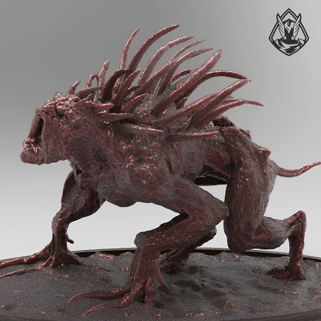 The Witcher Diorama,alghoul Figure,customizable Size,witcher Fans Gift ...