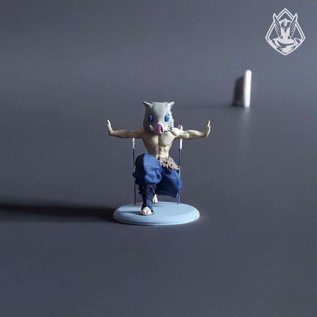 Inosuke Hashibira Figure Demon Slayer Statue Anime Figurine 15cm/5.90in ...