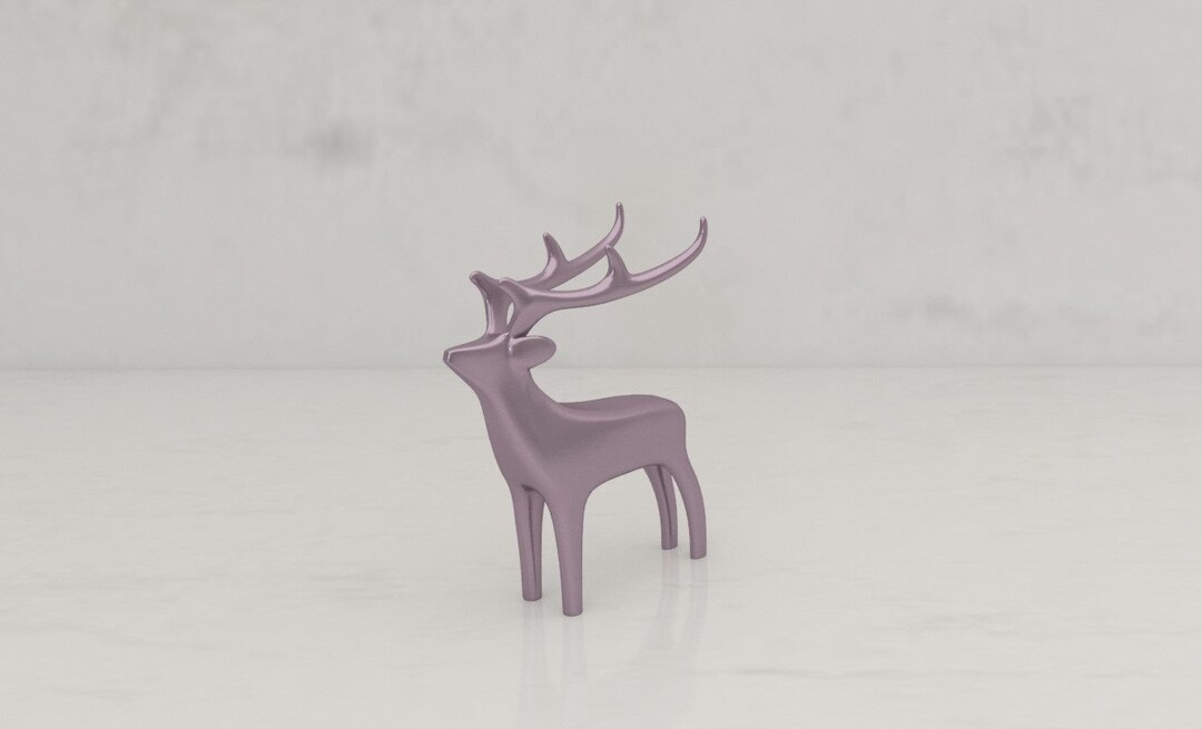 Deer for 3d Prints Stl File - Etsy