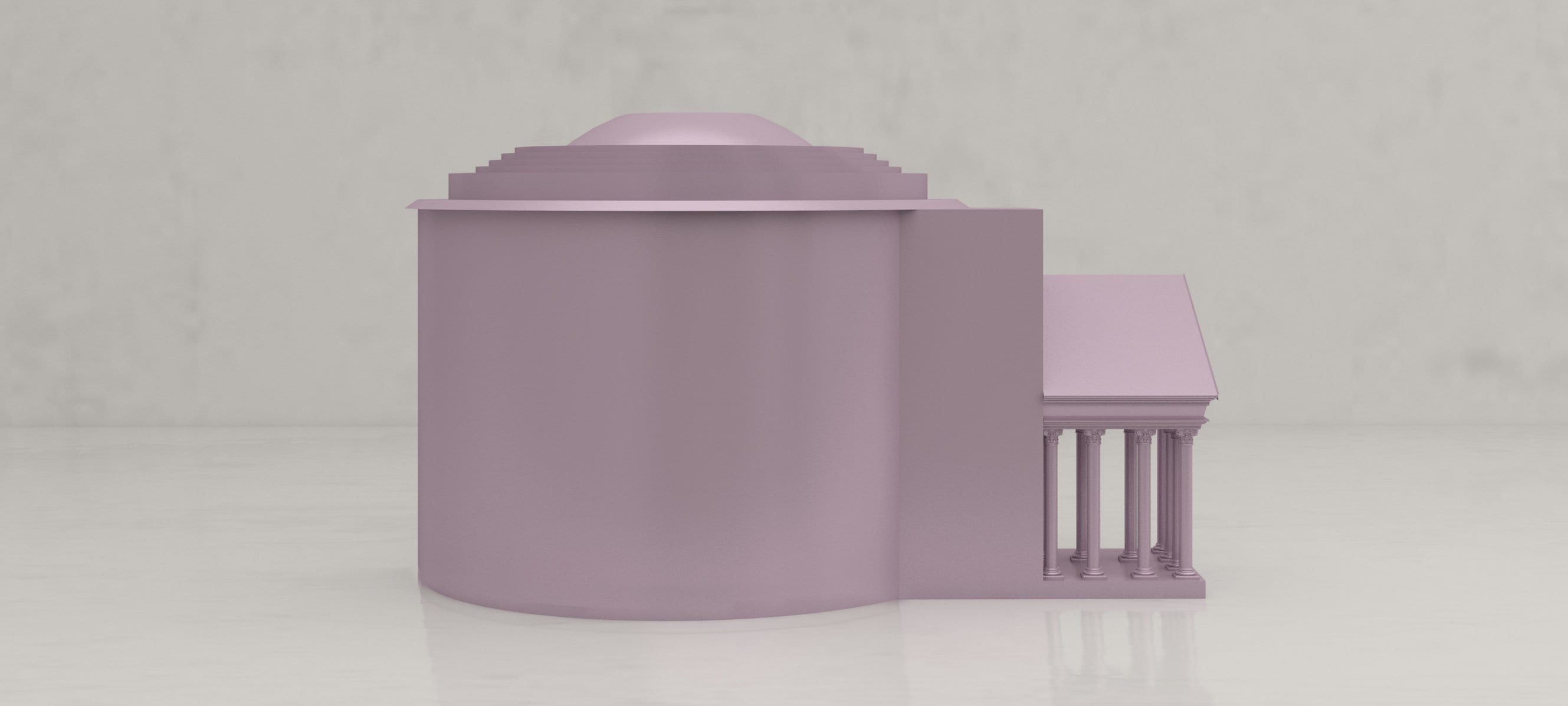 Pantheon 3D Stl Files | Stl Files for 3D Printers | 3D Model STL File ...