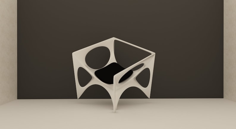 Chair 3D Print STL File for 3D Printers - Etsy