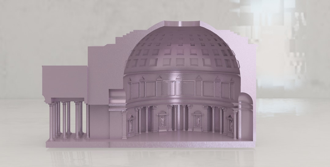 Pantheon 3D Stl Files | Stl Files for 3D Printers | 3D Model STL File ...