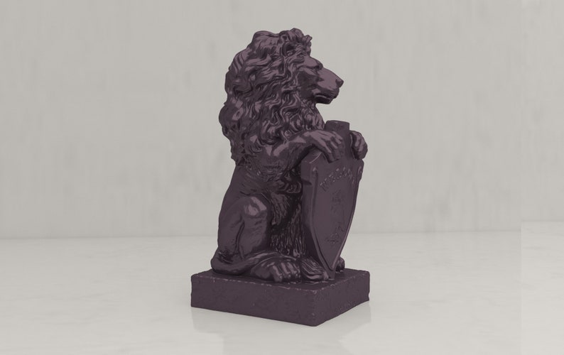 Modelo de león 3D - Dibujo de león 3D - Modelo STL 3D para usuarios de ...