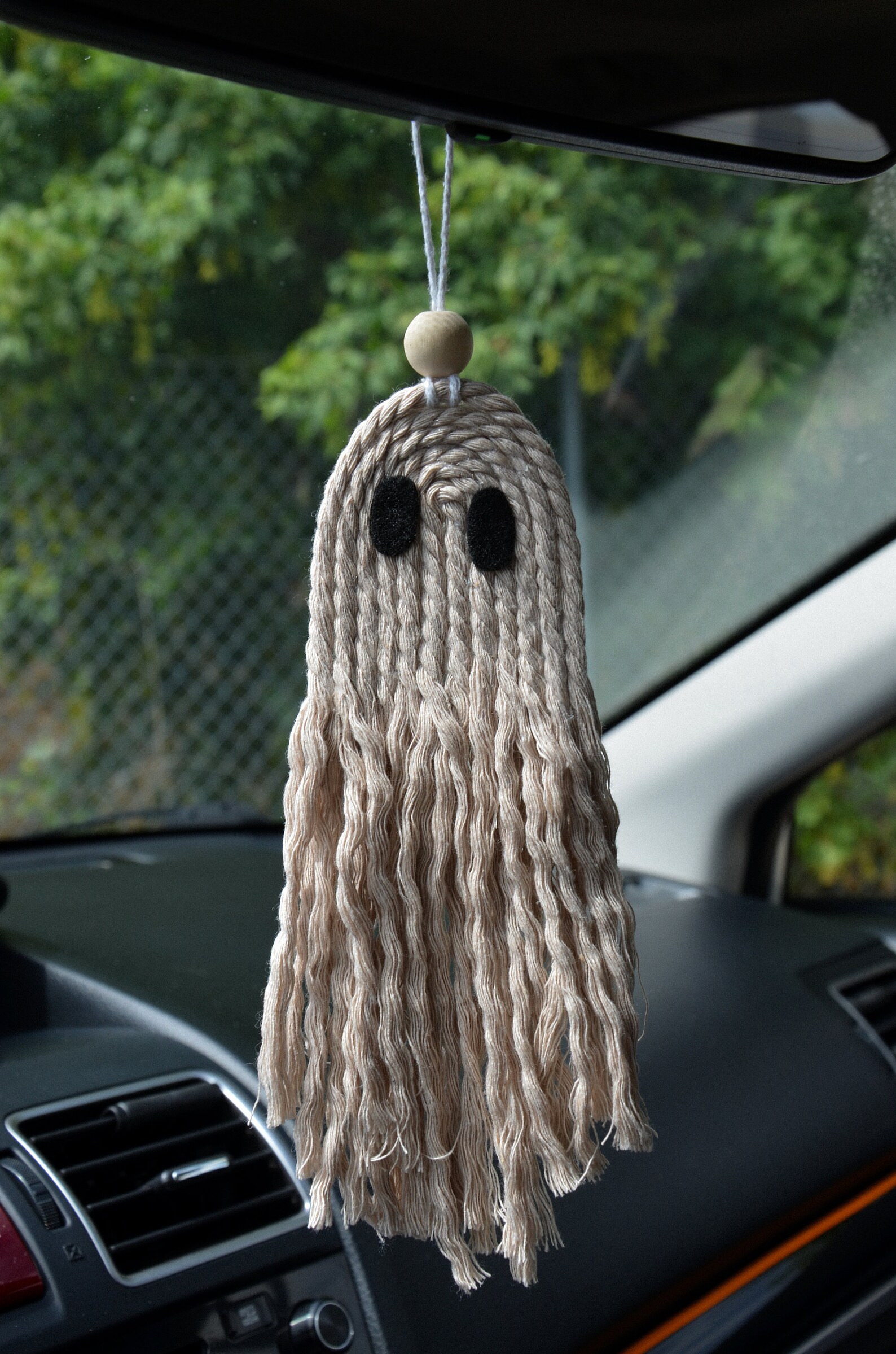 Ghost Macrame-handmade, Macrame Ghost, Spooky Decor, Halloween Decor ...