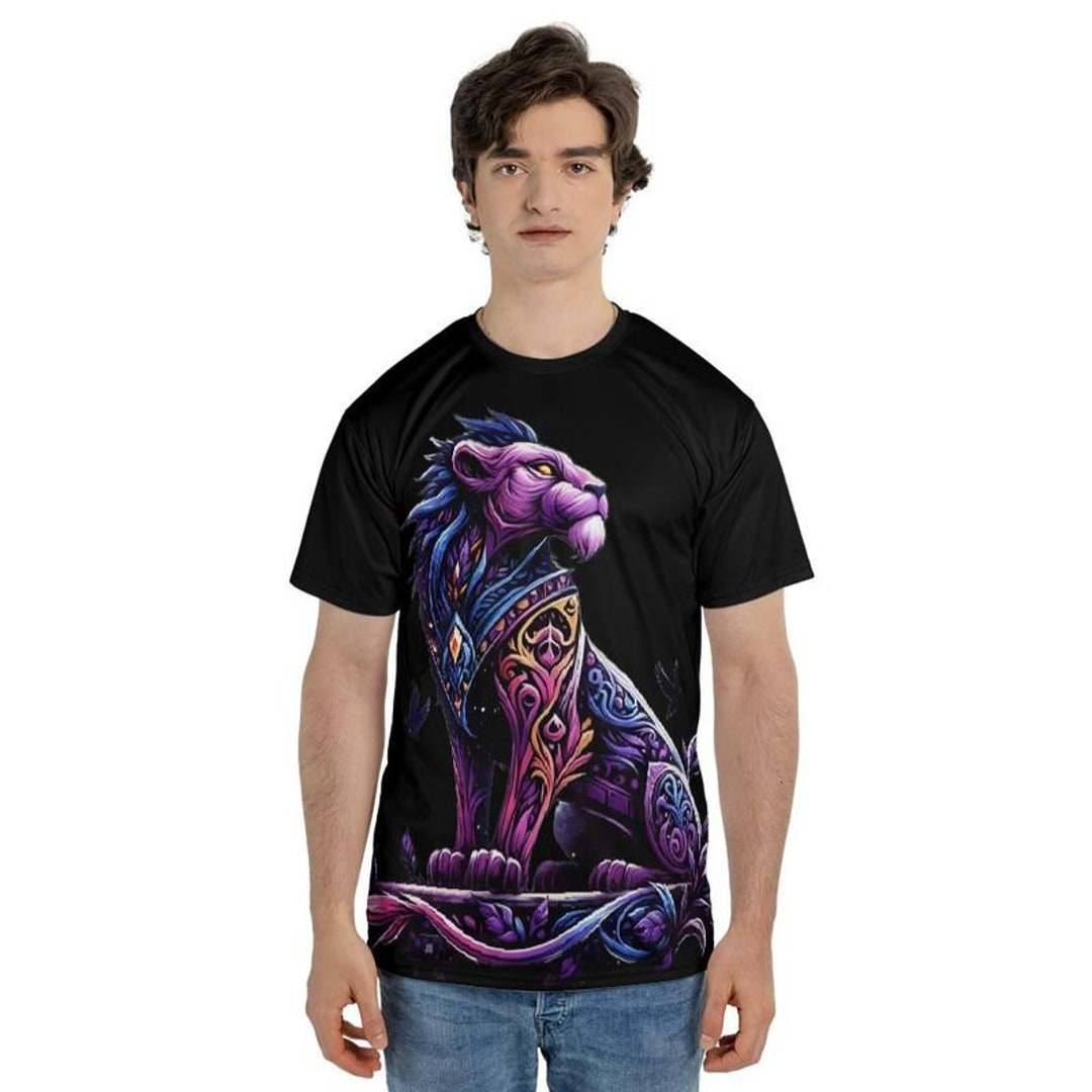 Uncle Scar Custom Art Black T Shirt Halloween T Shirt Christmas Gift ...