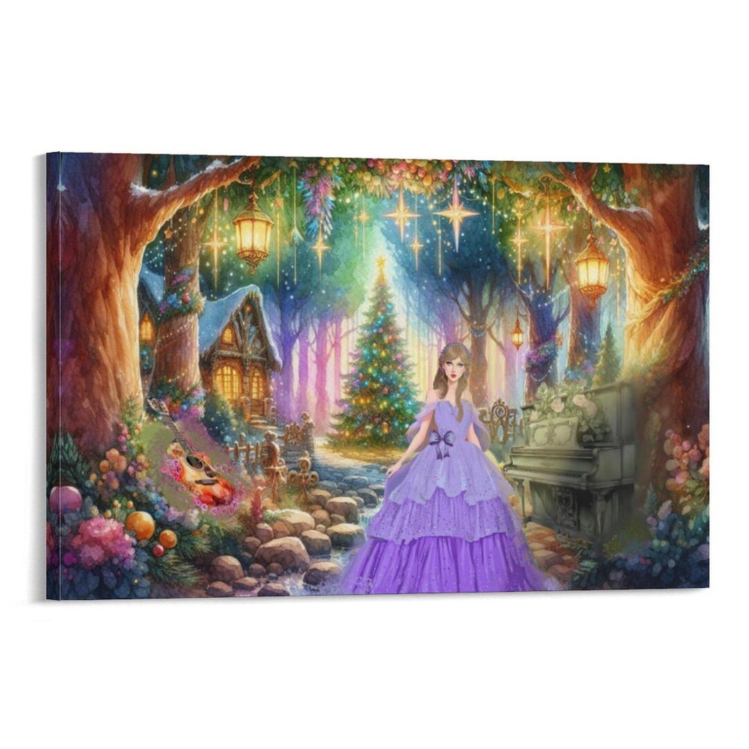 Winter Swiftmas Christmas Winter Princess Taylor Custom Art Free ...