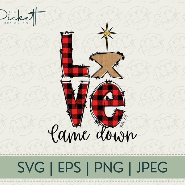 Love Came Down Png - Etsy