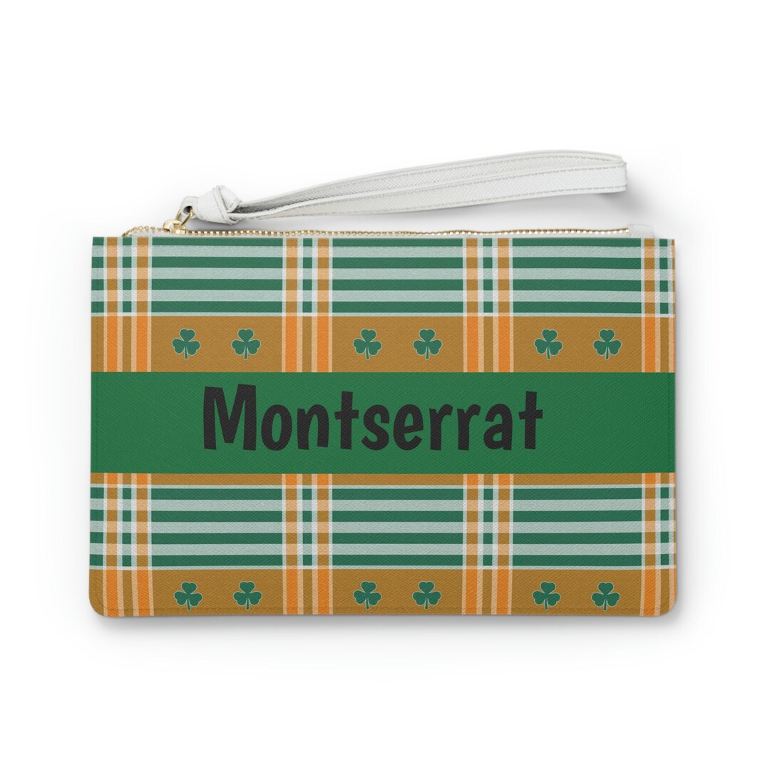 Montserrat Madras Pattern Clutch Bag - Etsy