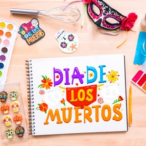 Dia De Los Muertos Bundle of Desktop Background Images Zoom - Etsy