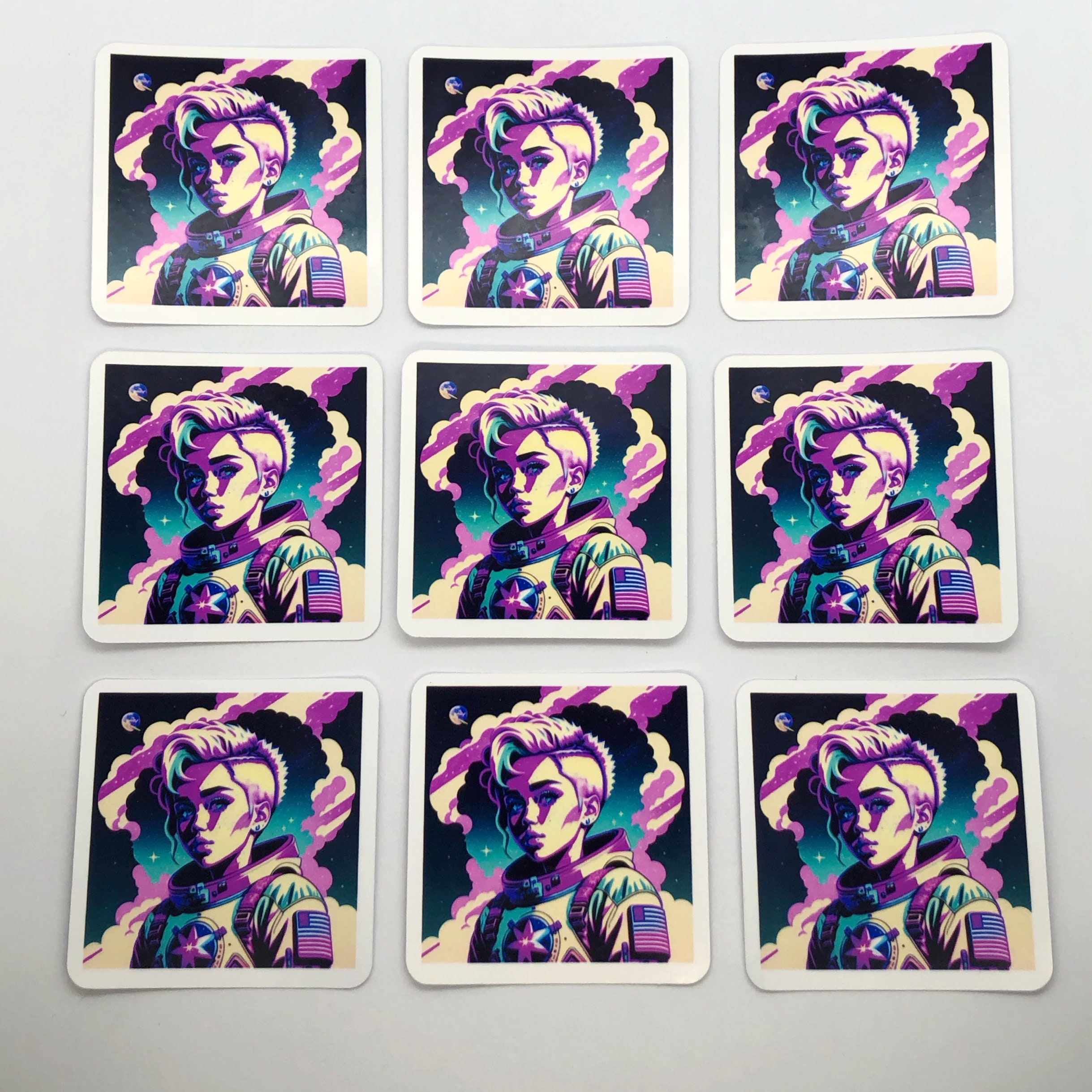 Miley Cyrus Waterproof Vinyl Sticker for Computer Laptop YETI ...