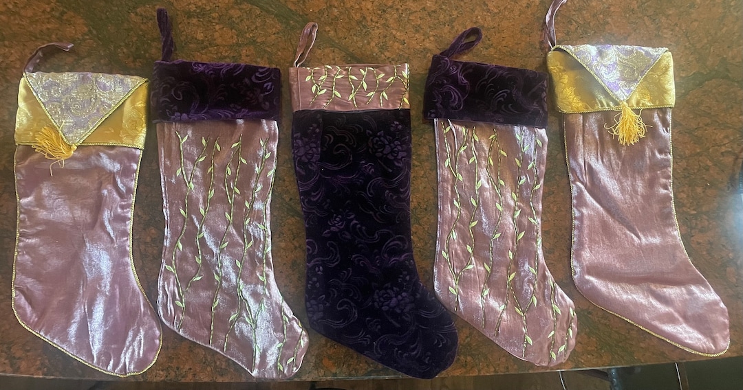 Victorian Christmas Stockings - Etsy