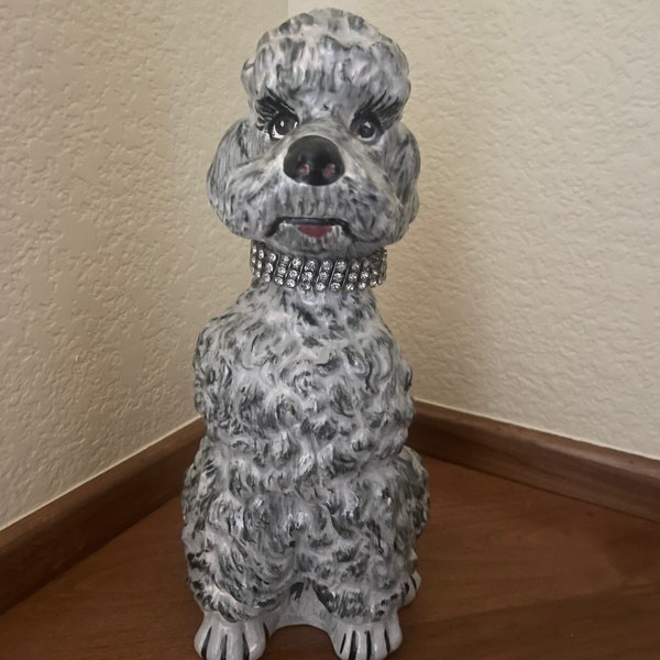 Ceramic Poodle - Etsy