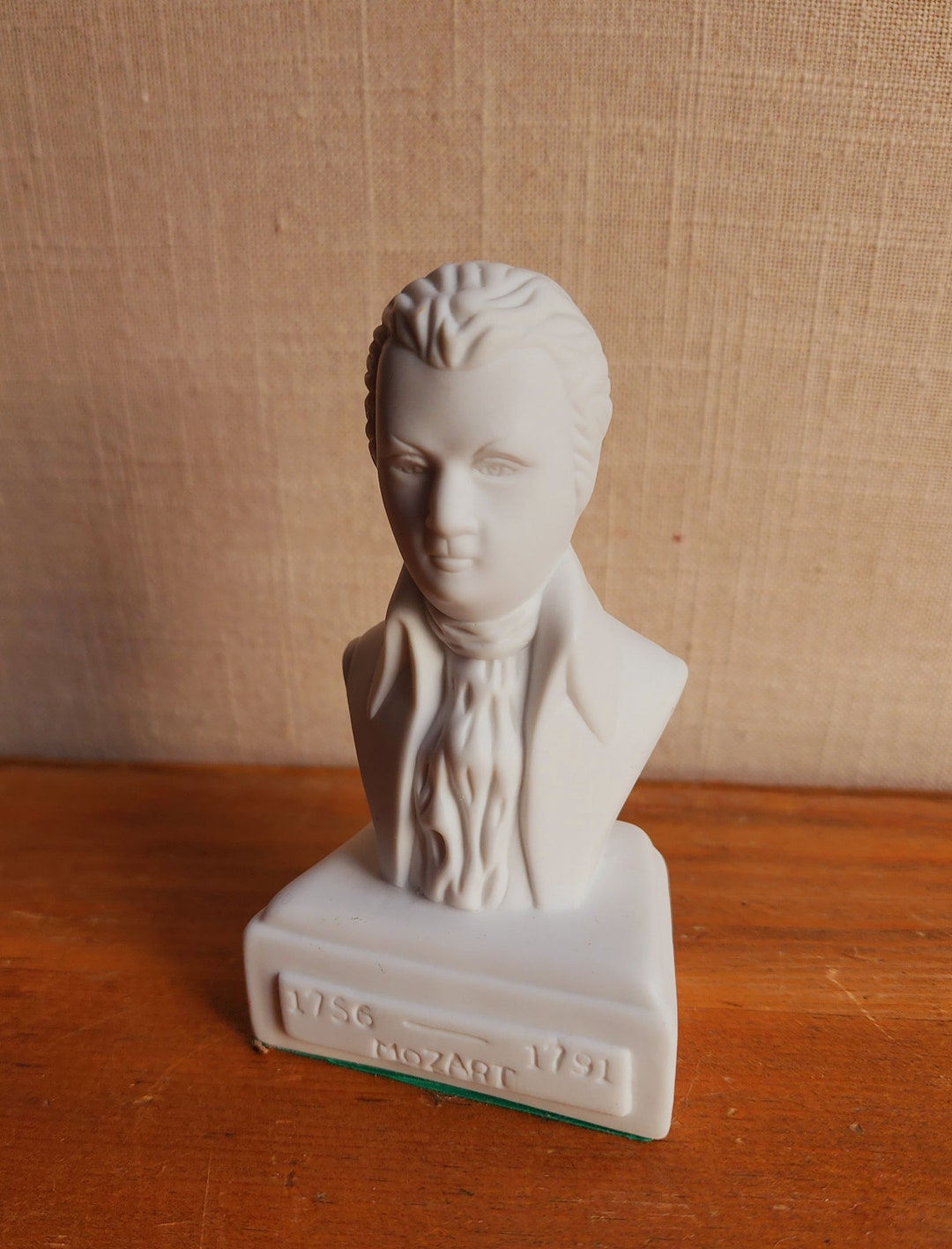 Mini Mozart Porcelain Bust by Willis Music Company Mozart Bust Small ...