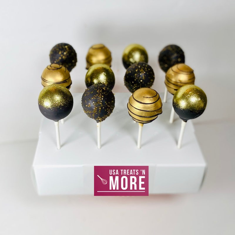Gold Cake Pops - Etsy