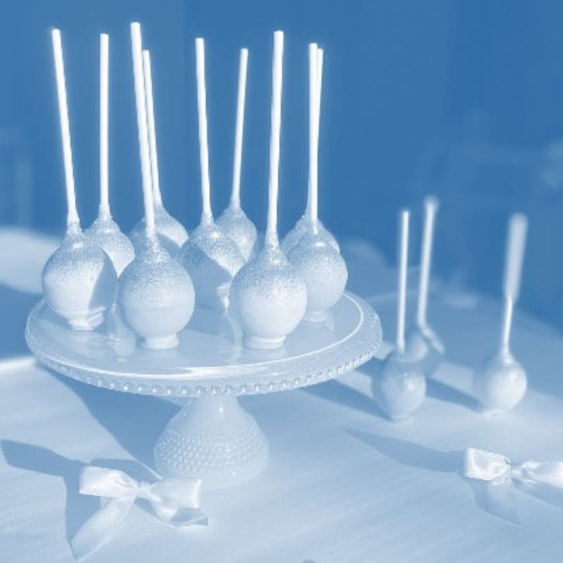 White Cake Pops - Etsy