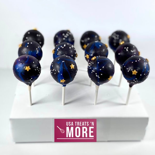 Space Cake Pops - Etsy
