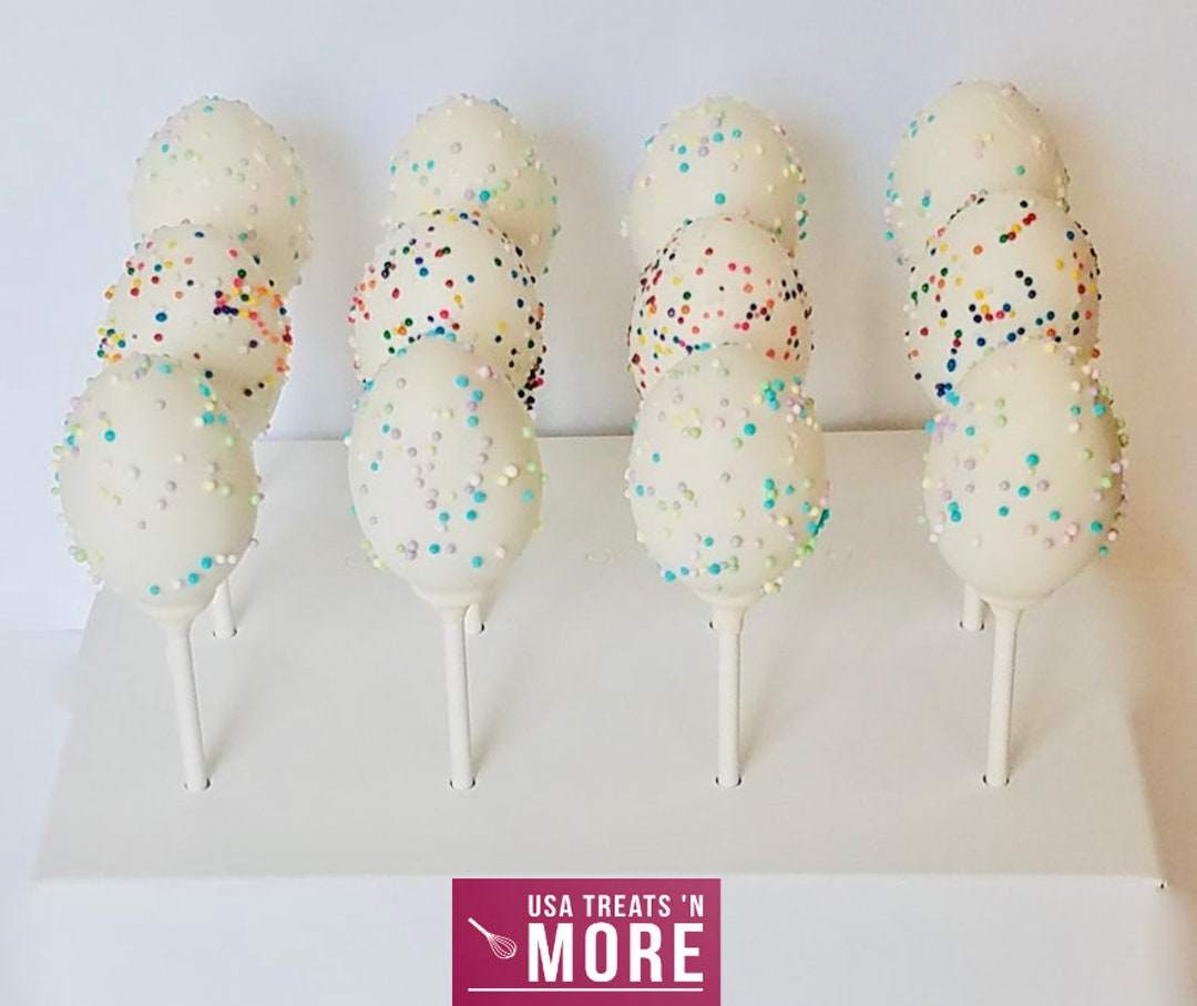Easter Egg Sprinkle Cake Pops Easter Cake Pops Easter Gift Cake Pops - Etsy