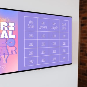 BRIDAL JEOPARDY | Bachelorette Party Game | Customizable | Instant ...
