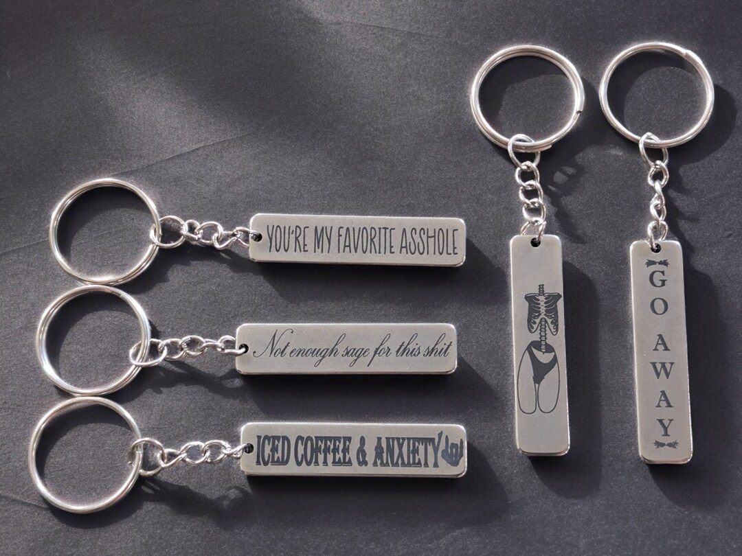 Humor Key Chains - Etsy