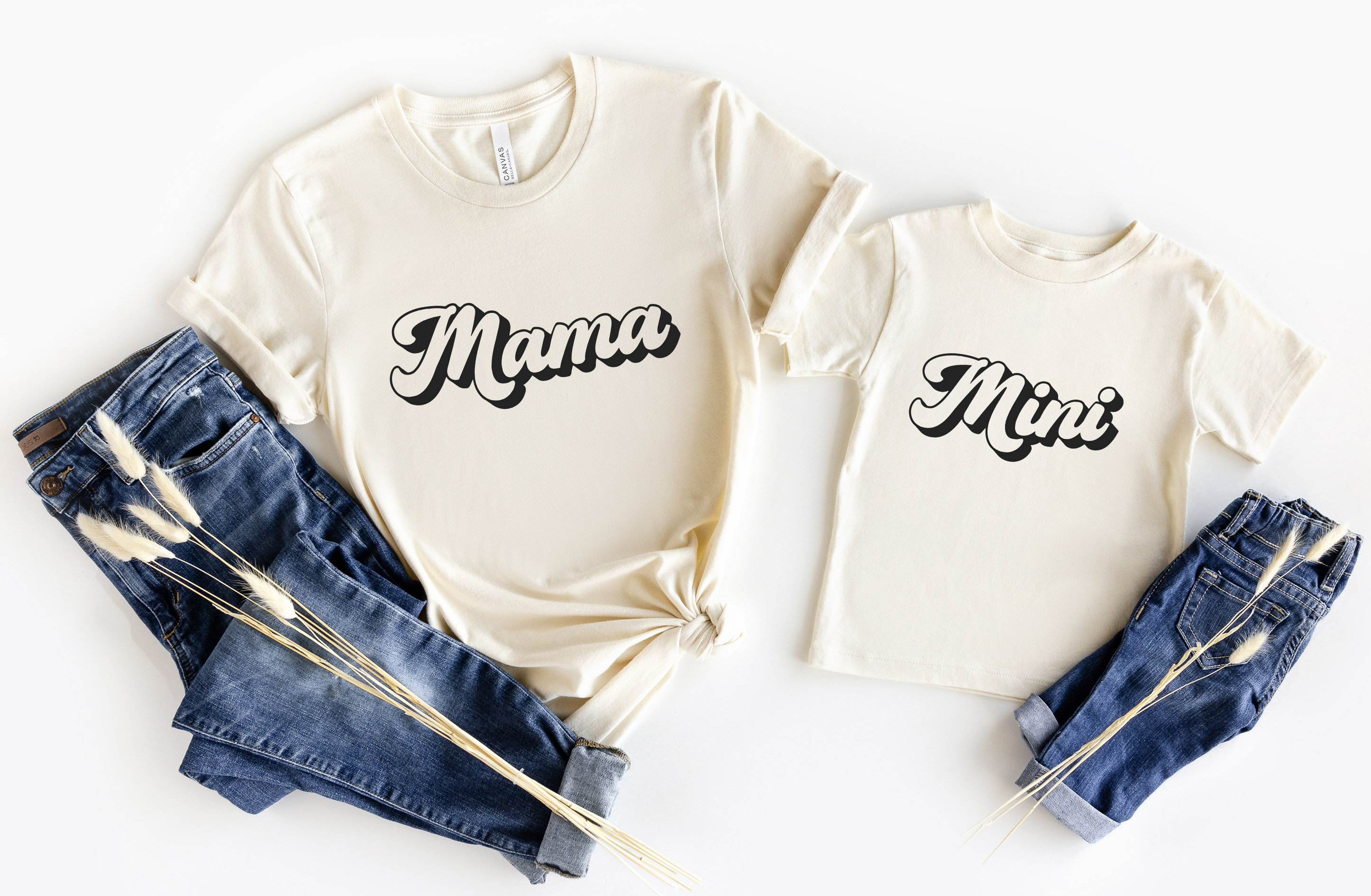 Mama and Mini Shirt/matching Mama Mini Shirt/mom and Daughter Shirt ...