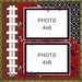 Black&red Football Digital Download Scrapbook Pages **DIGITAL ITEM** - Etsy
