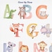Animal Alphabet Poster ABC Print Safari Nursery Decor - Etsy