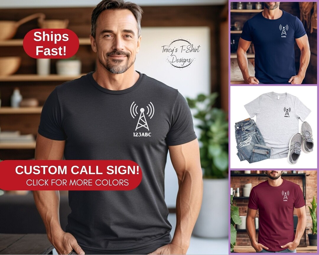 Amateur Radio Shirt Gift for HAM Radio Operator Tshirt Gift for HAMS T ...