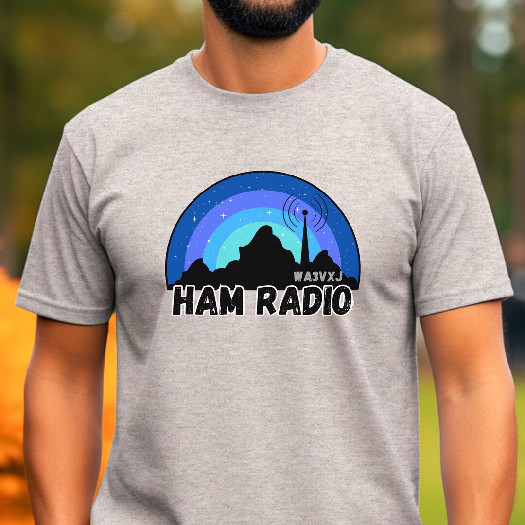 Custom HAM Radio Gift Amateur Radio Operator Shirt Personalized HAM ...