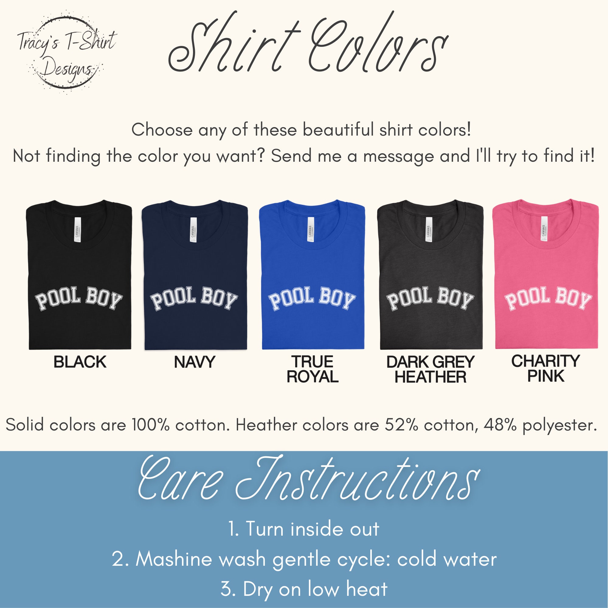 Pool Boy Swimming Pool Shirt Pool Guy Tee Pool Owner Gift Pool Beach ...