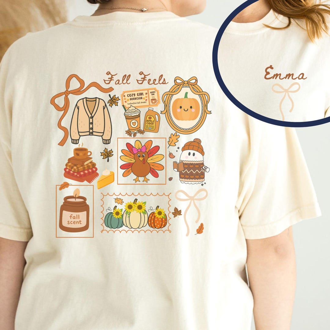 Cozy Girl Book Club Comfort Colors Fall Shirt, Cute Autumn Tee, Girly ...