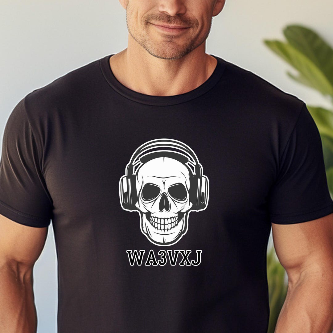 Custom HAM Radio Gift Amateur Radio Operator Shirt Personalized HAM ...
