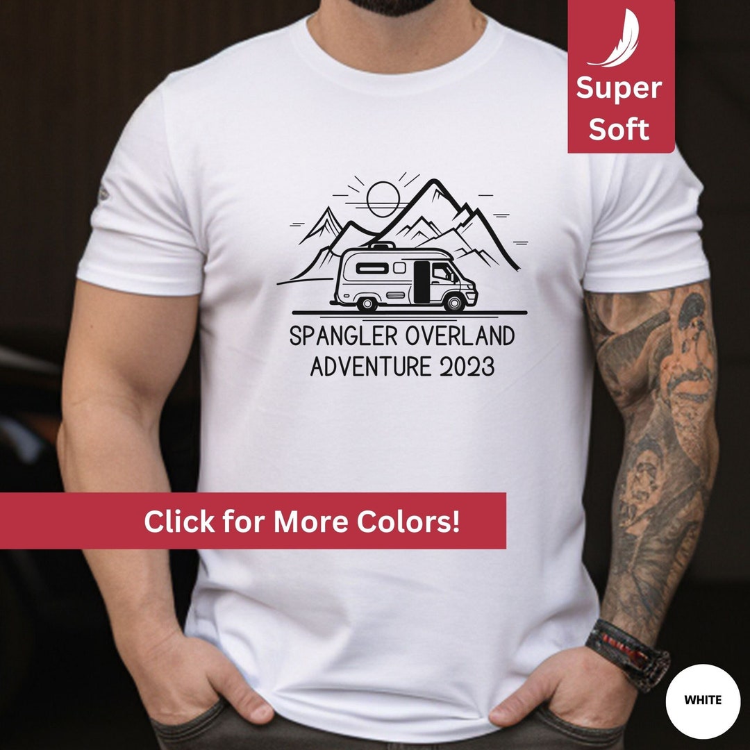 Custom Overland Trip Shirt, Road Trip T-shirt, Gift for Overland ...