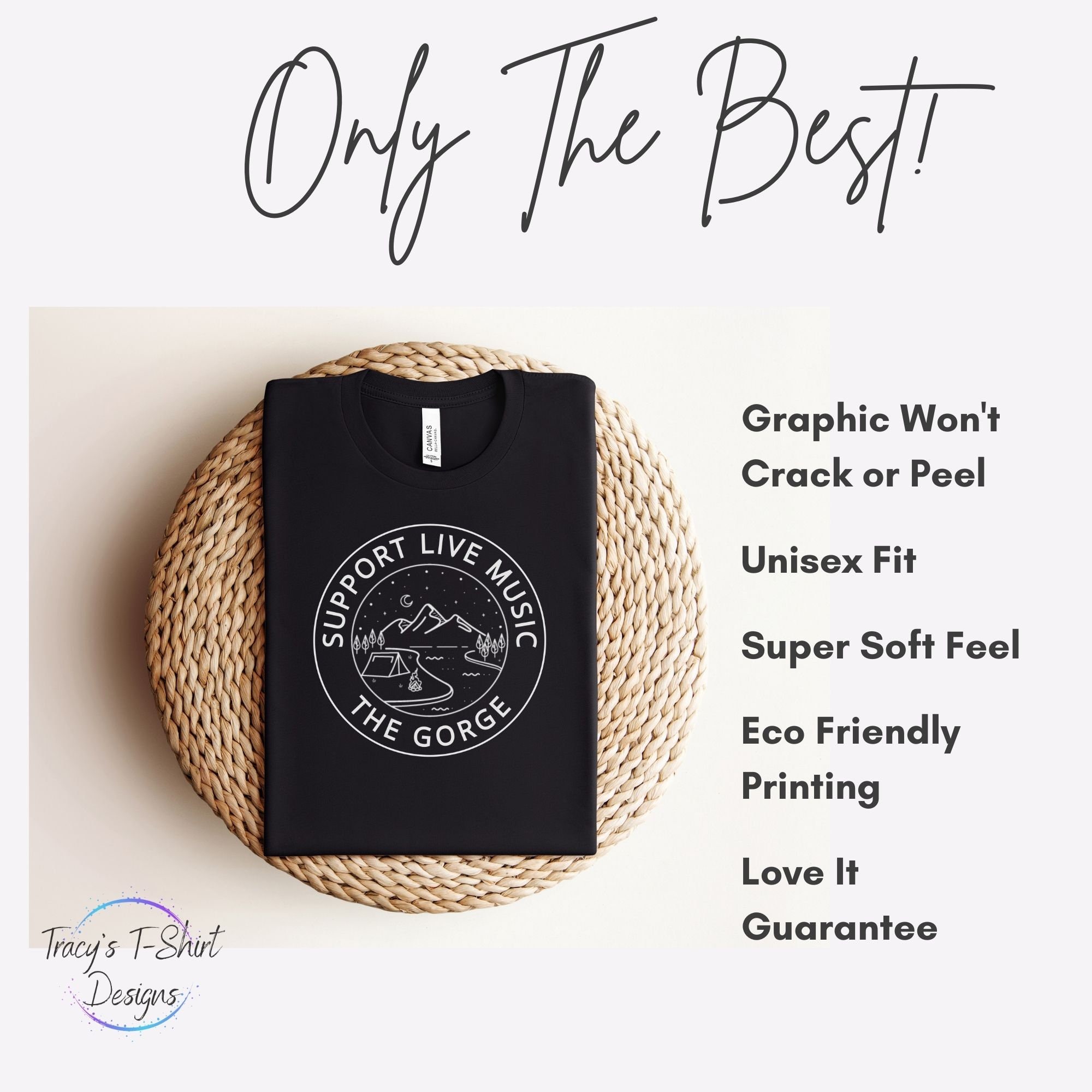 The Gorge Shirt Support Live Music Tshirt Labor Dave Weekend T Shirt ...