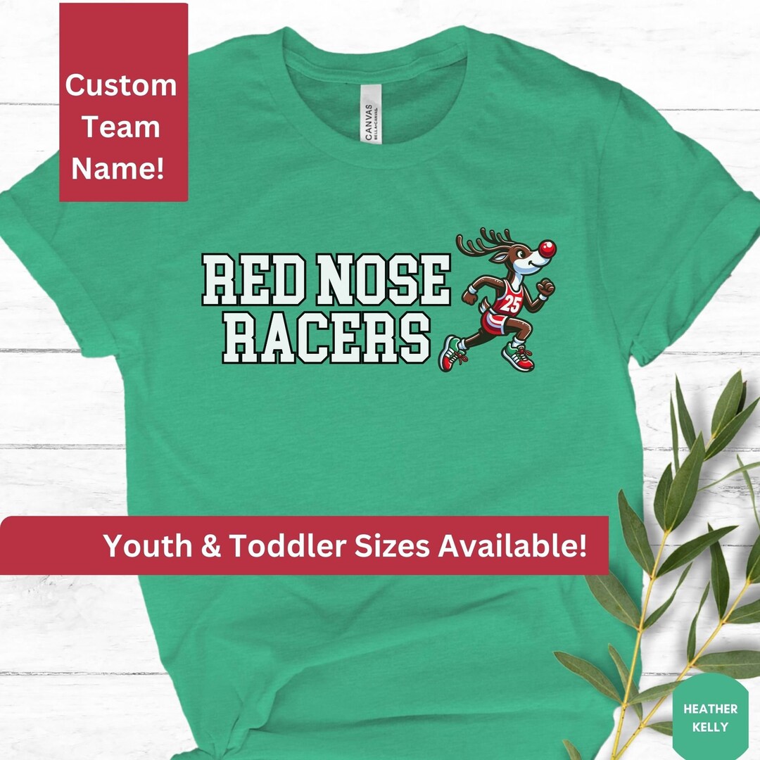 Custom Running Group Shirt, Christmas Run Group T-shirt, Personalized ...