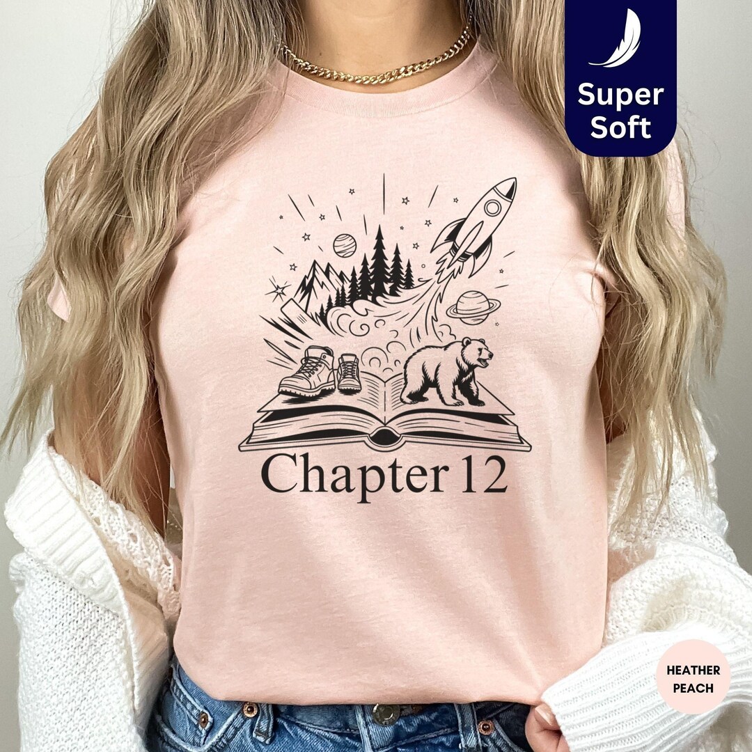 Fun 12th Birthday Shirt, Chapter 12 T-shirt, 12th Birthday Gift for Boy ...