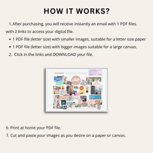 Entrepreneur Vision Board Kit Business Vision Board Template Business ...