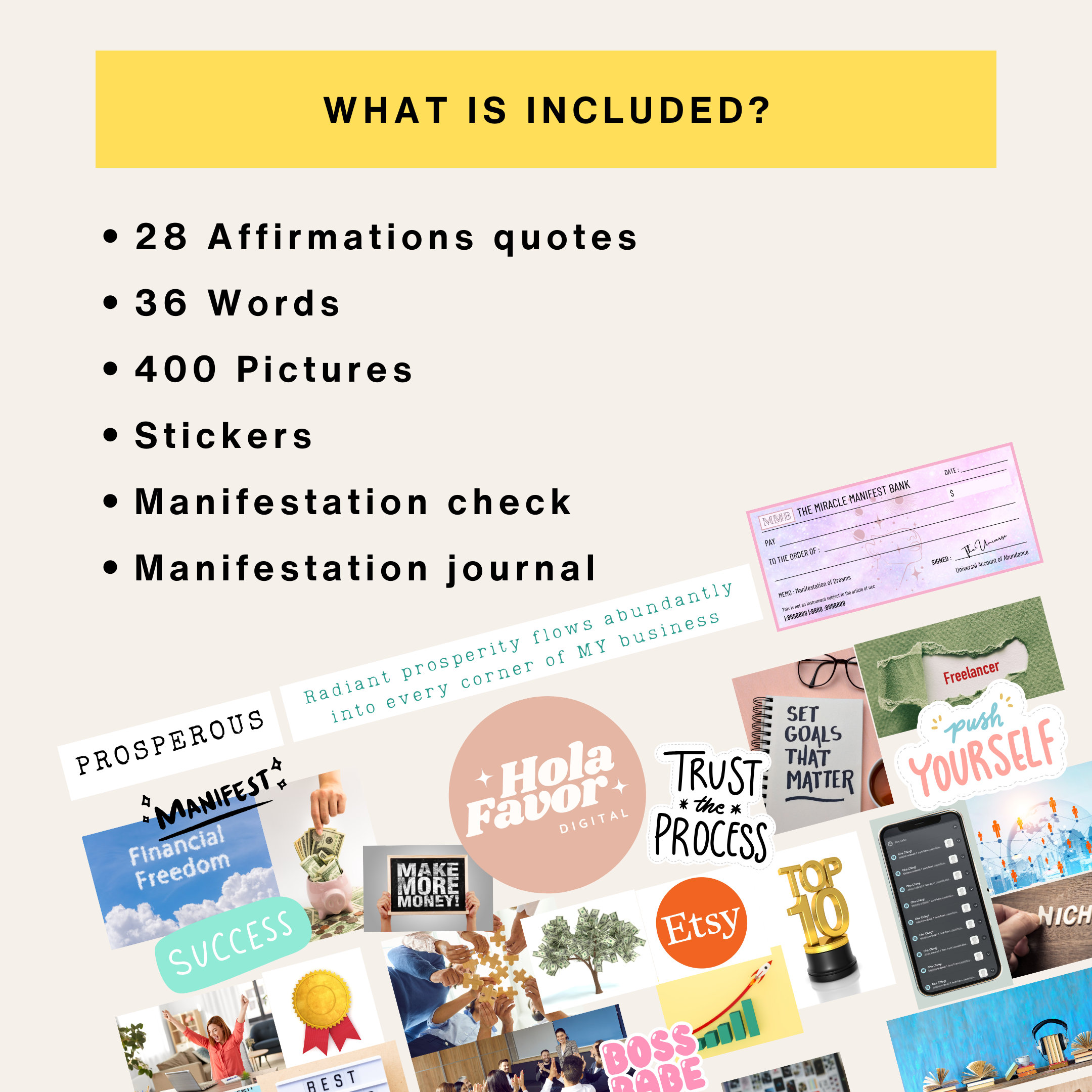 Business Vision Board Kit Vision Board Kit Business Vision Board Bundle ...