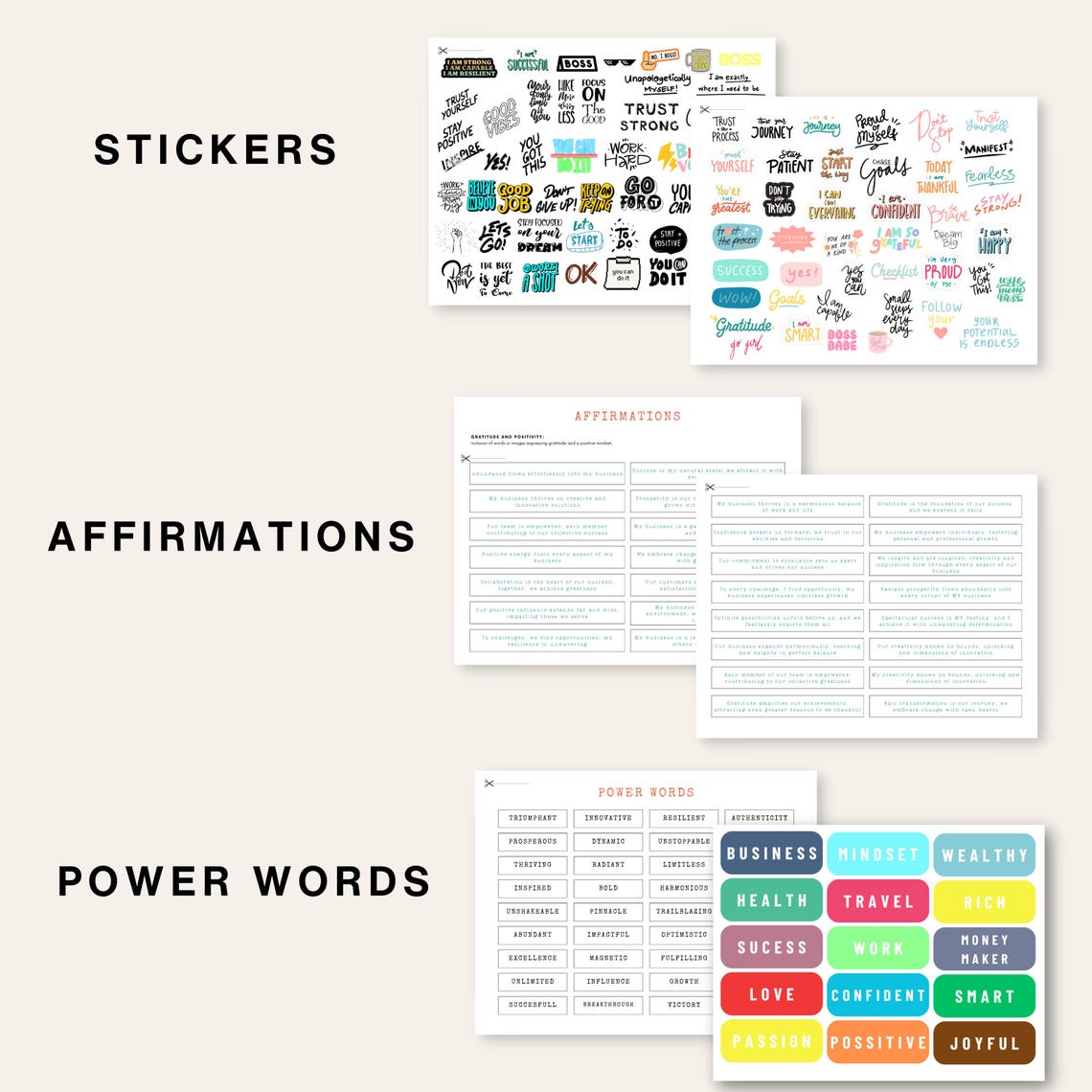 Vision Board for Business Vision Board Kit for Entrepreneur ...