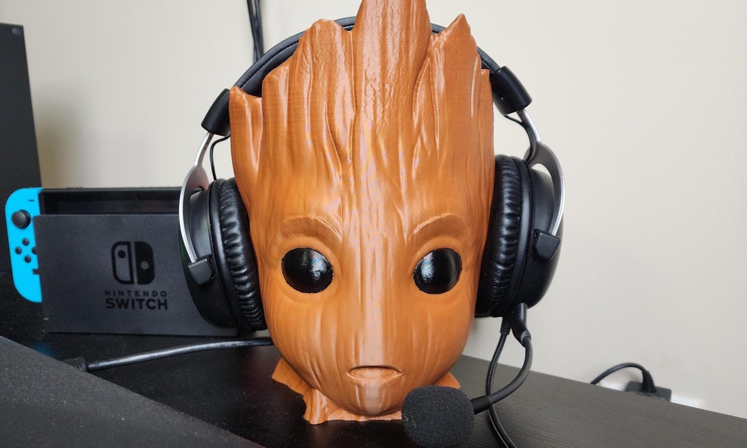 Baby Groot Gaming Headset Stand - Etsy