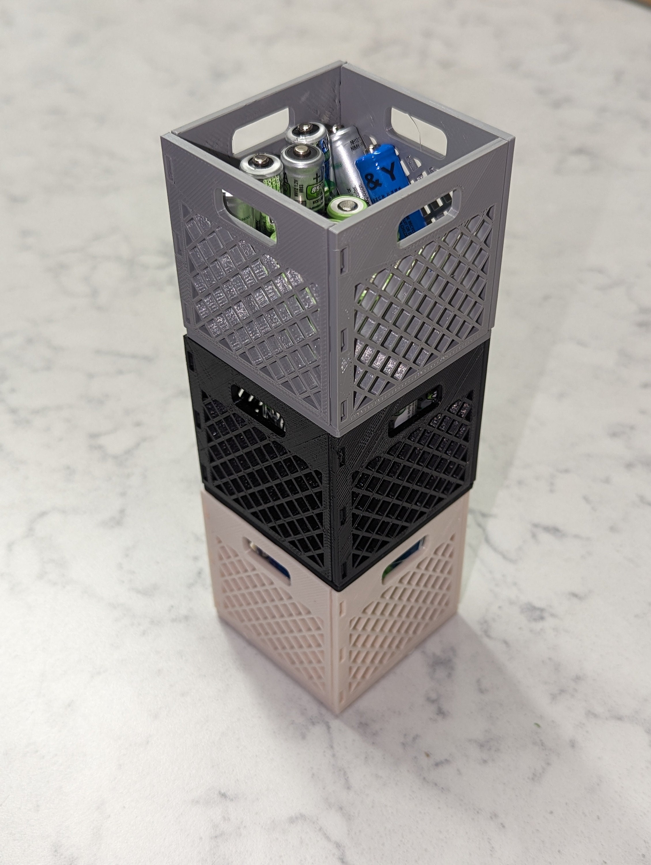 Custom Stackable Milk Crates - Etsy