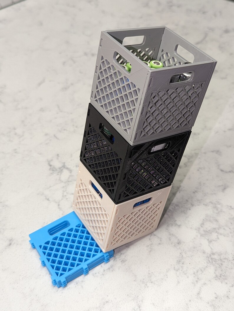 Custom Stackable Milk Crates - Etsy