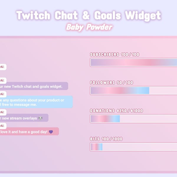 Twitch Chat Css - Etsy