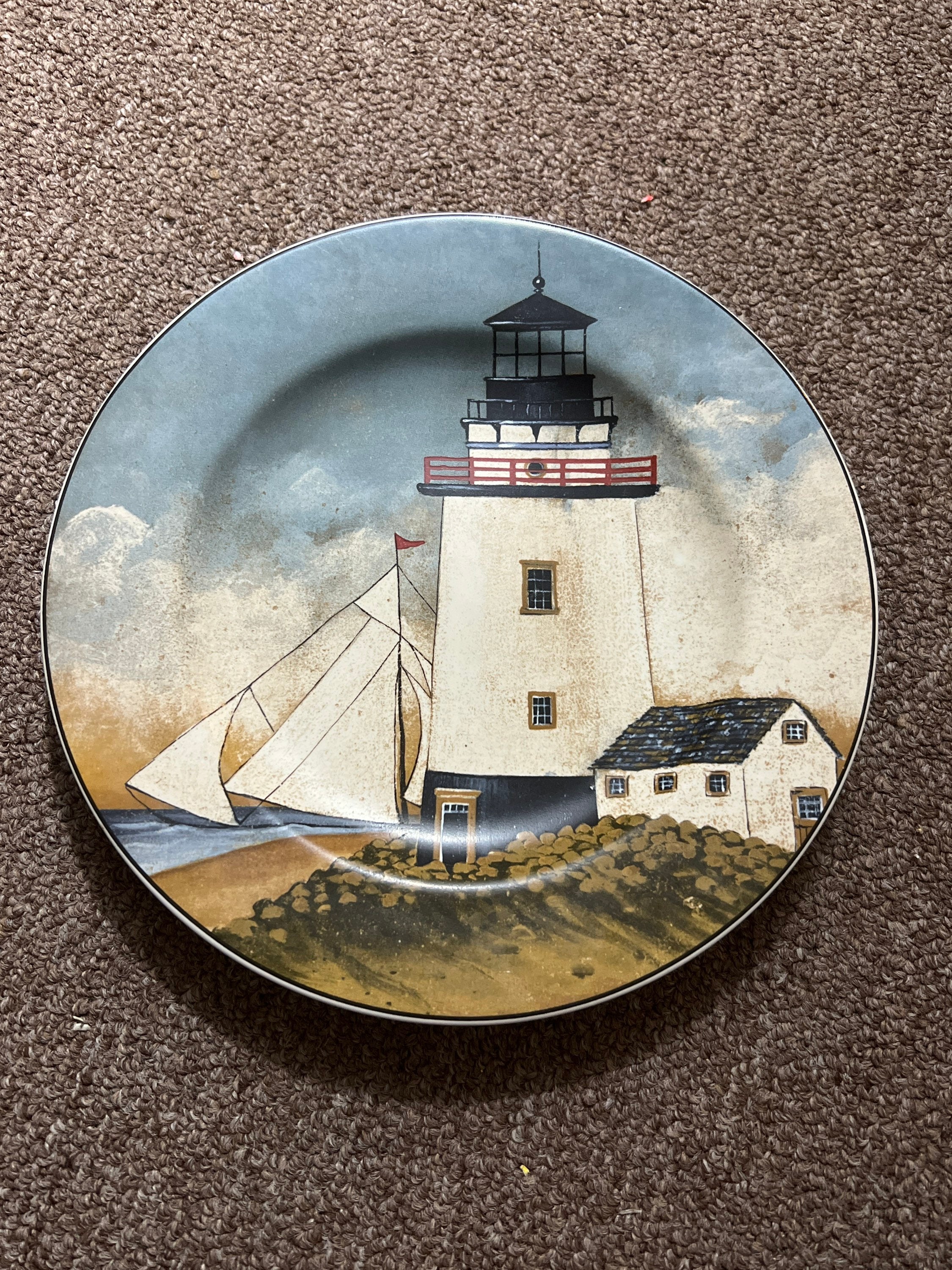 The Art of Dining by Oneida by the Sea David Carter Brown Set of 3 - Etsy