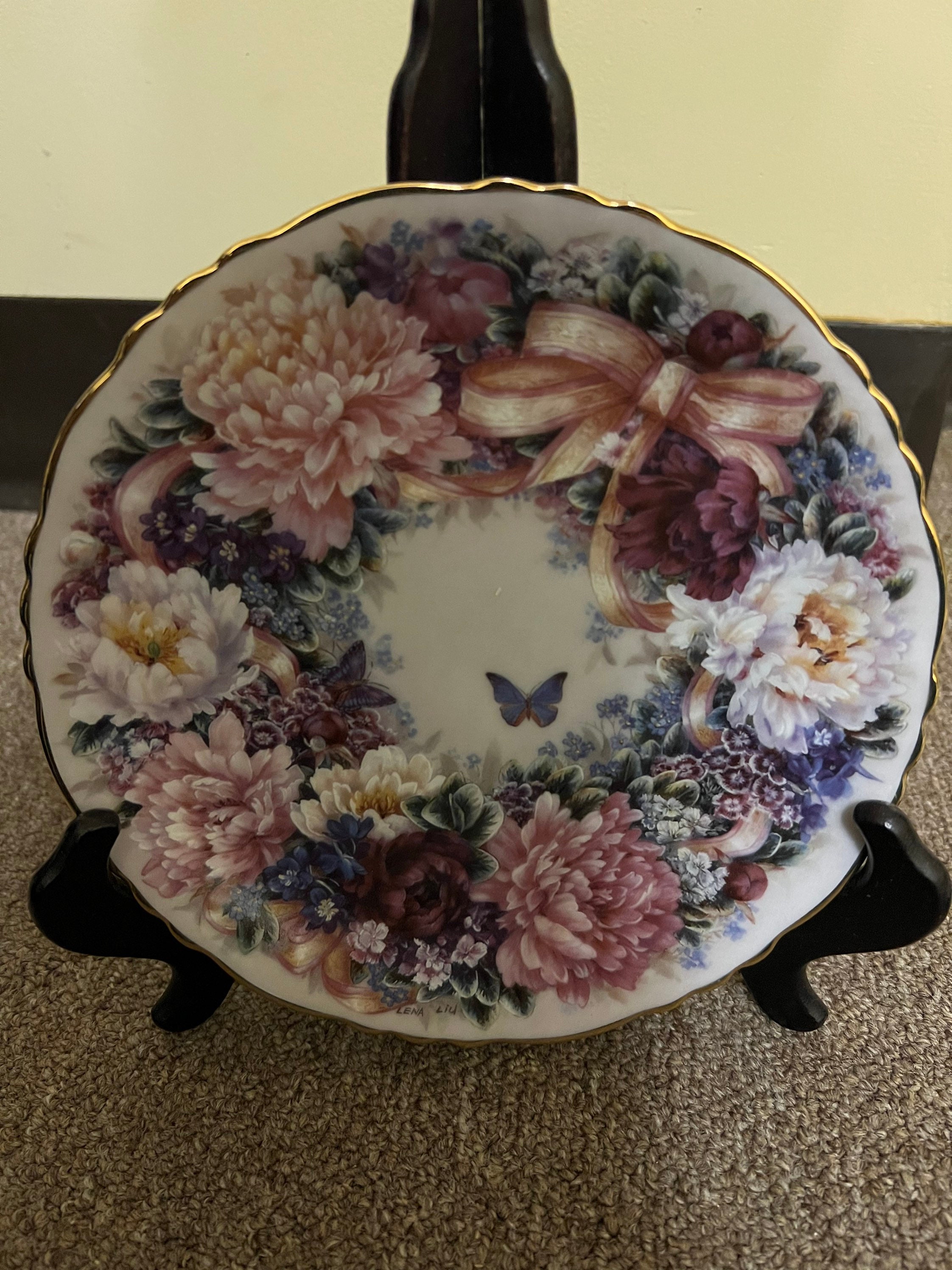 Lena Liu Floral Greetings Limited Edition Circle of Love, Beauty, and ...