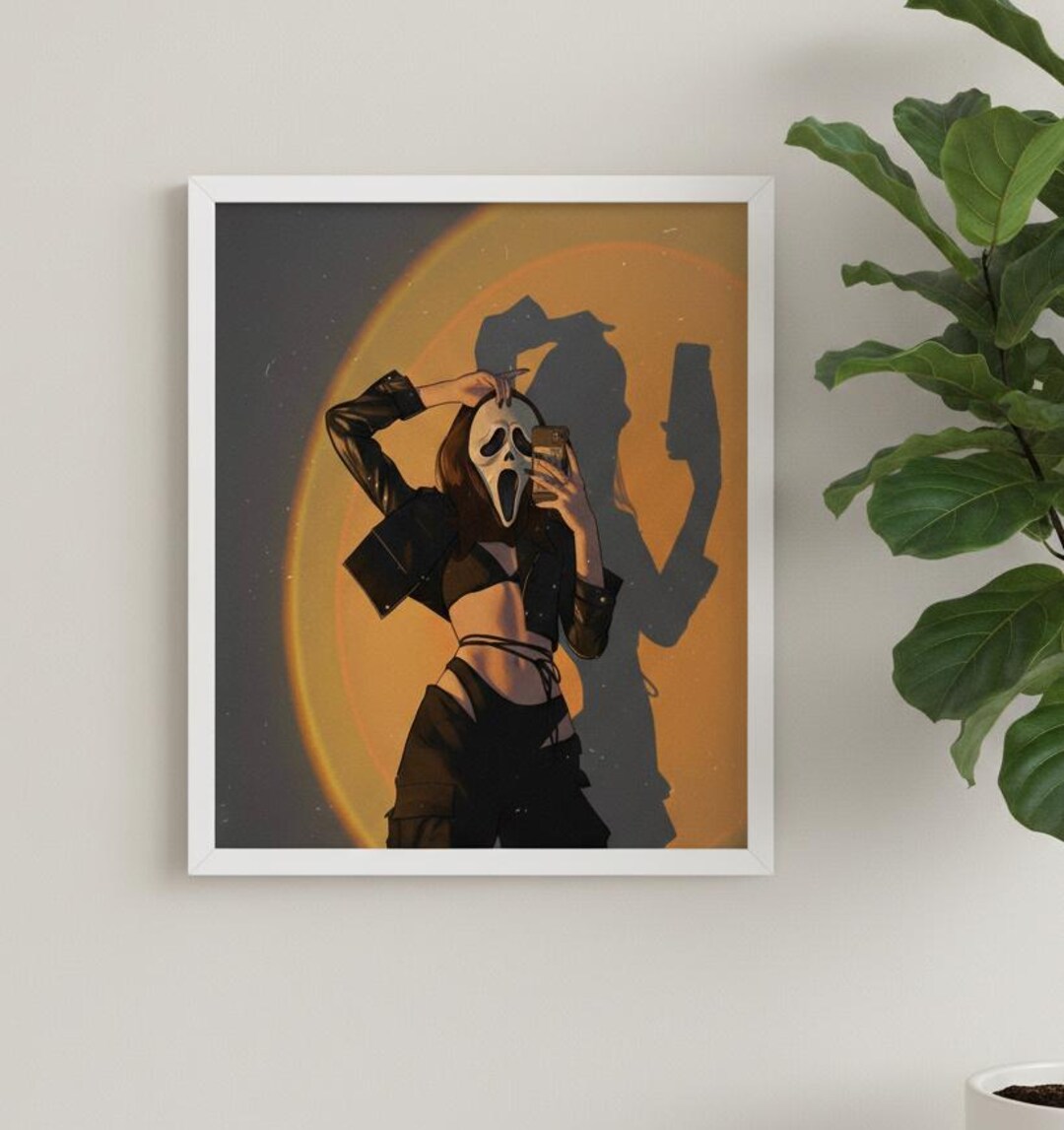 Chic Horror Themed Matte Vertical Posters, Wall Art, Home Decor, Unique ...